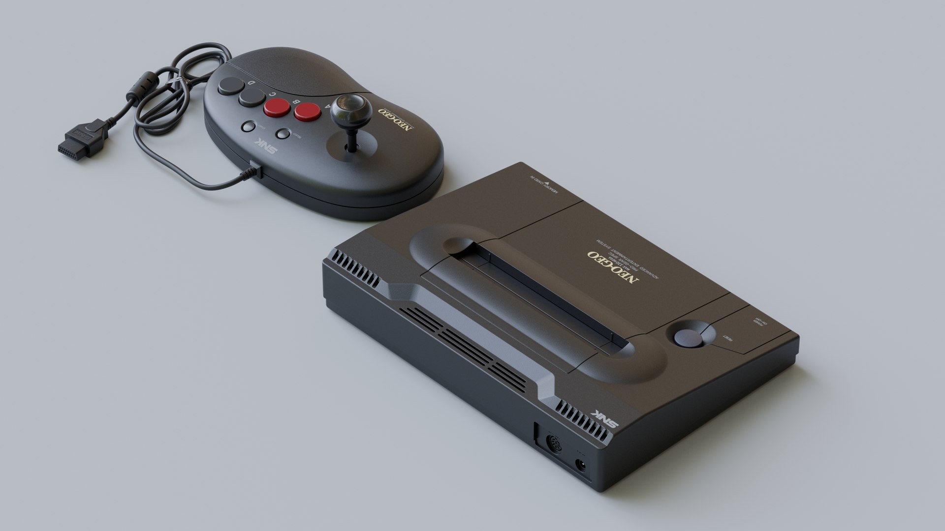 3D Model Neo Geo AES - TurboSquid 2255289