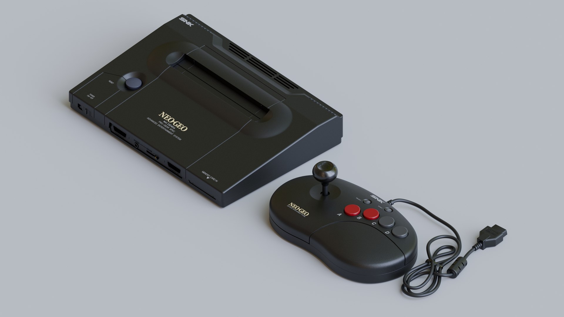 3D Model Neo Geo AES - TurboSquid 2255289