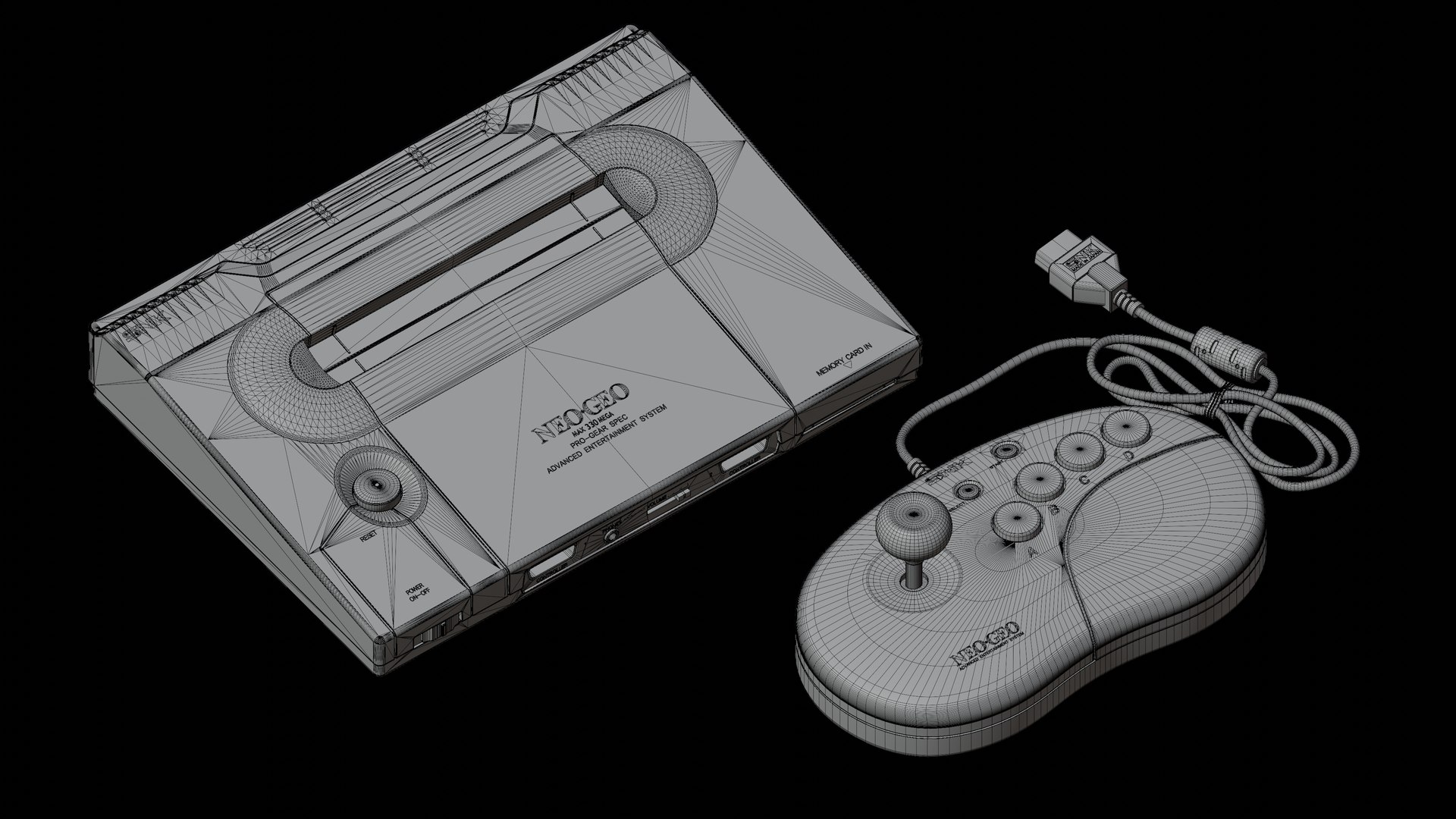 3D Model Neo Geo AES - TurboSquid 2255289