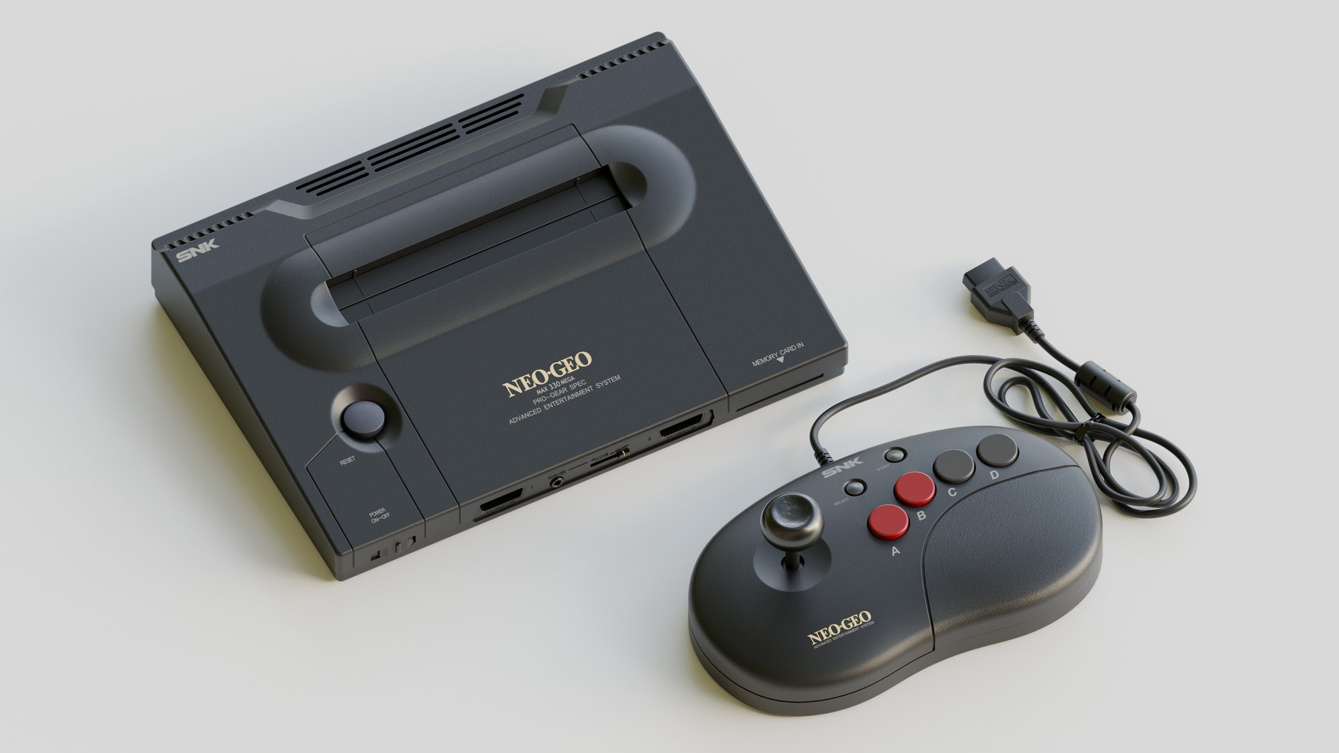 3D Model Neo Geo AES - TurboSquid 2255289