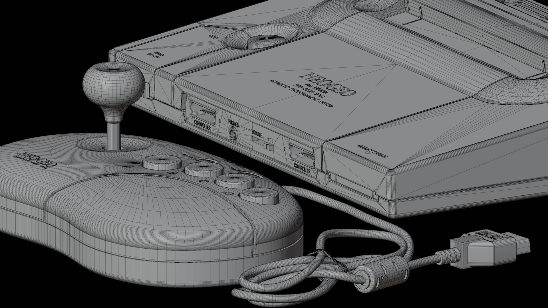 3D Model Neo Geo AES - TurboSquid 2255289