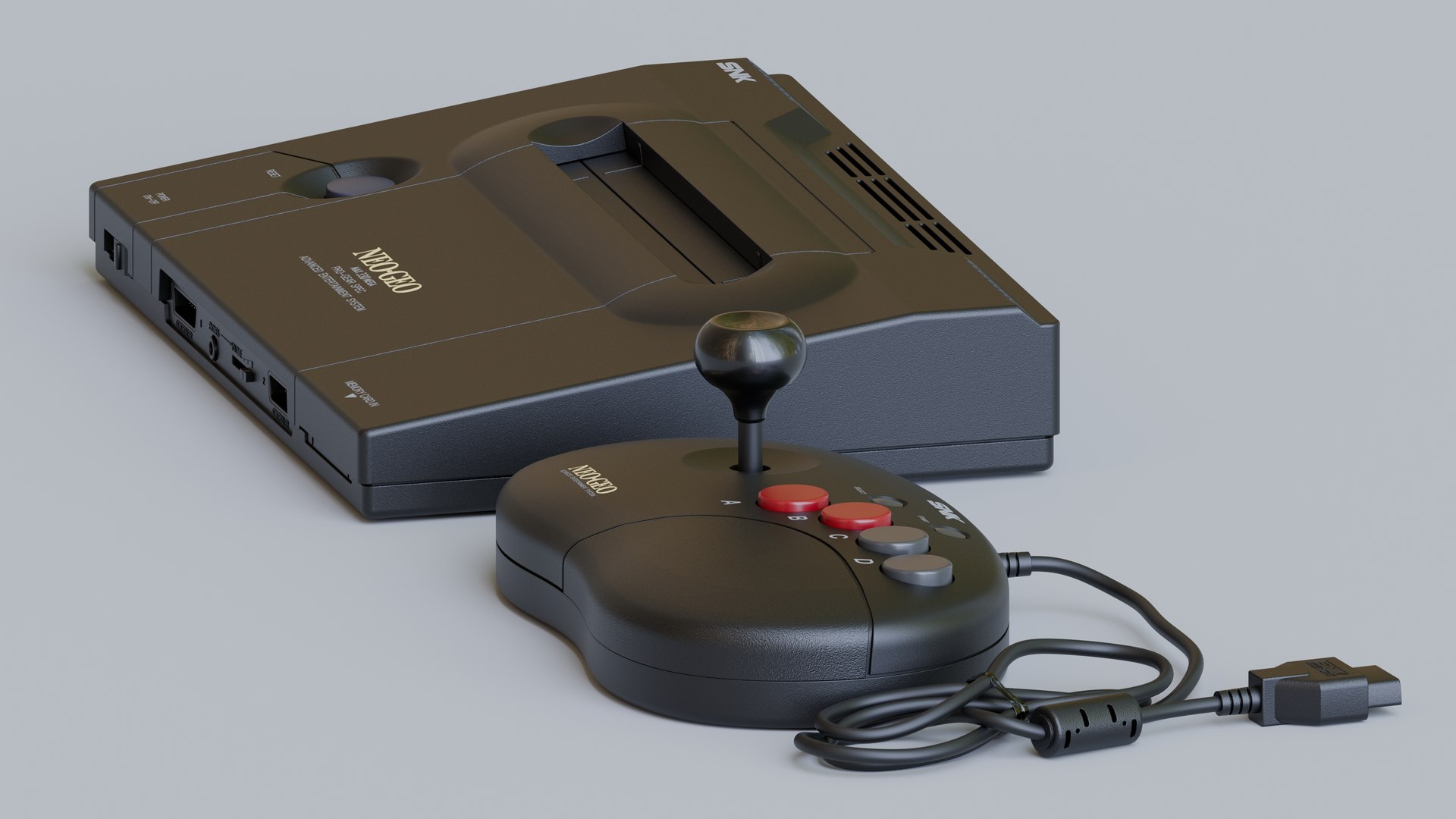 3D Model Neo Geo AES - TurboSquid 2255289