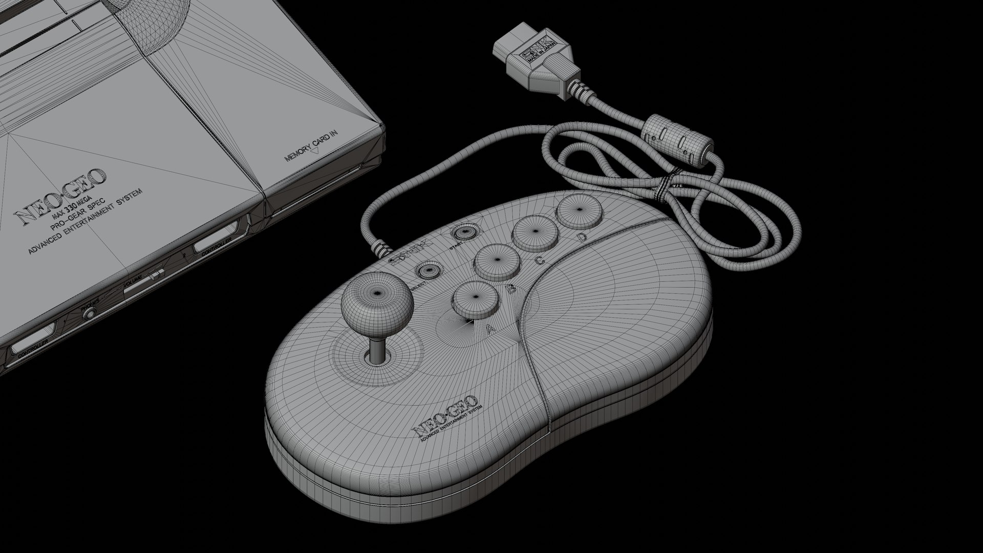 3D Model Neo Geo AES - TurboSquid 2255289