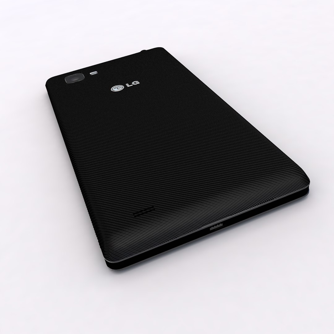 3d New Lg Optimus 4x Model