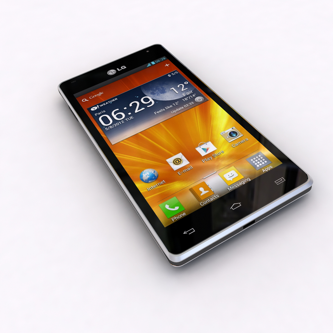 3d New Lg Optimus 4x Model