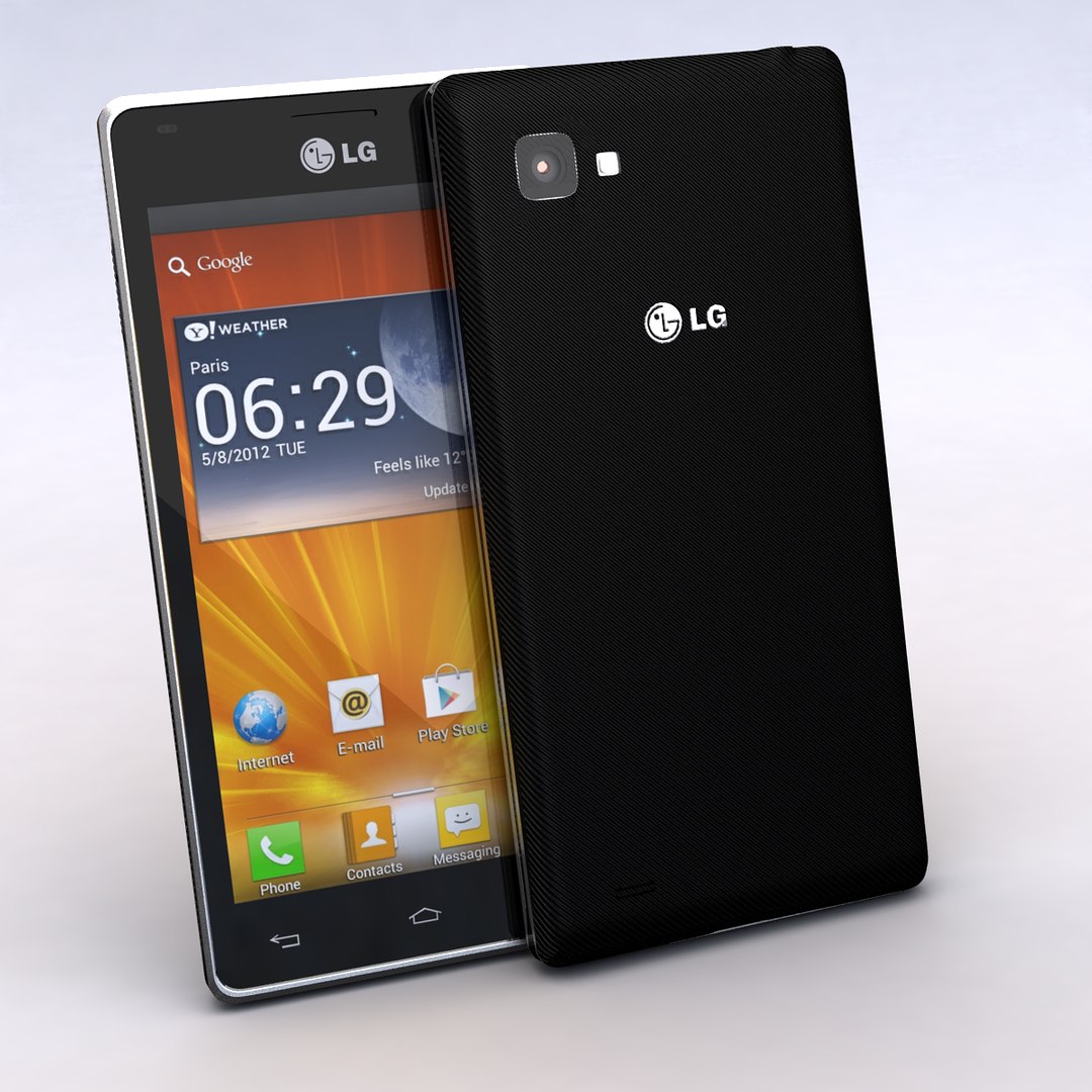 3d New Lg Optimus 4x Model
