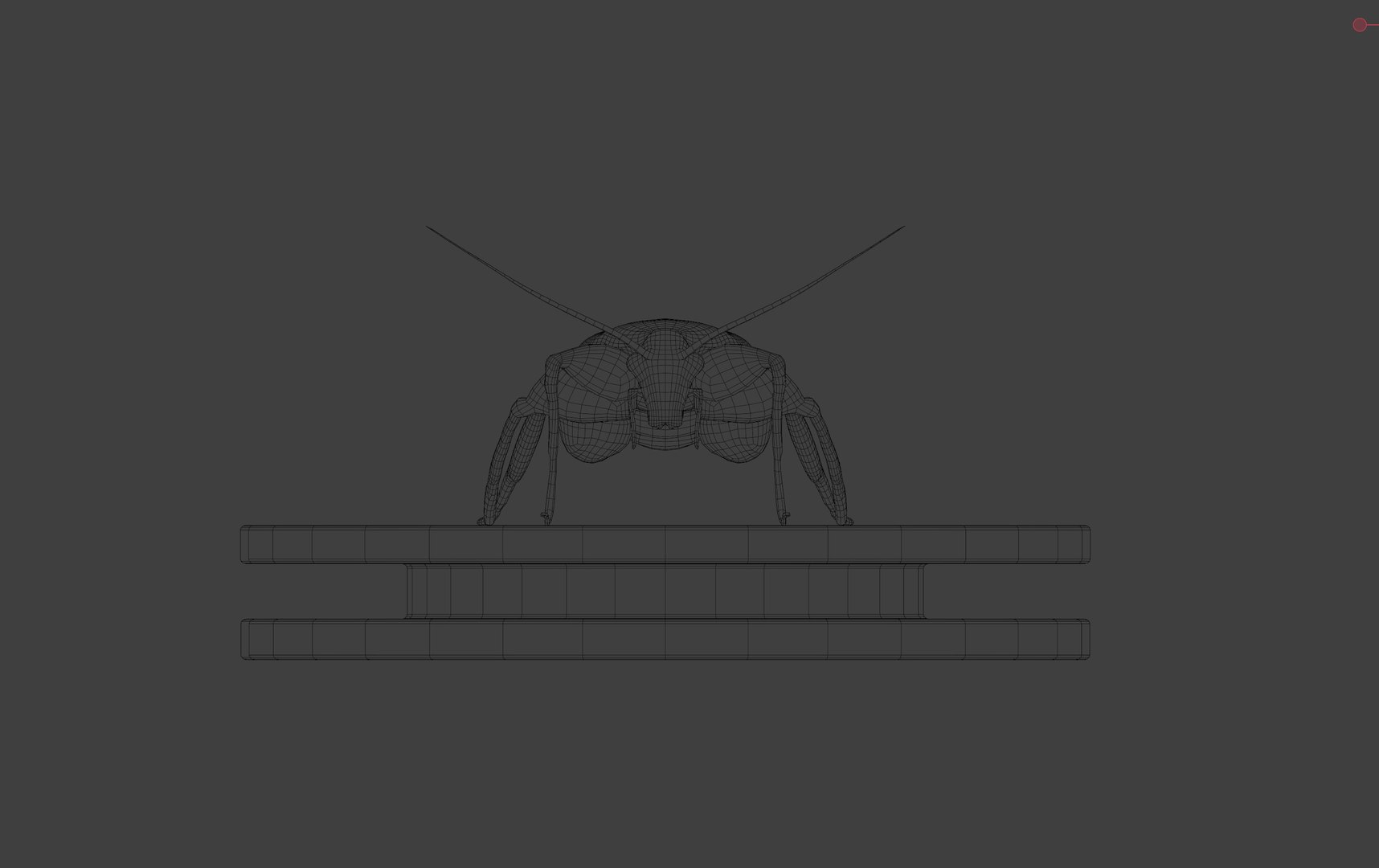 3D Model House Decoration Cockroach Statue - TurboSquid 2307335