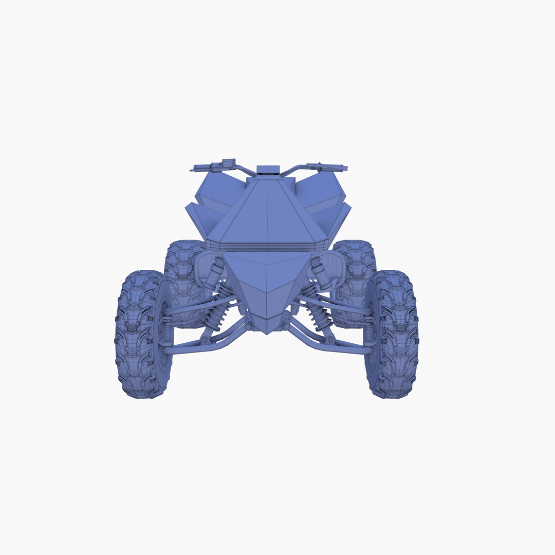 3D Tesla Cyberquad Atv Quads Model - TurboSquid 1592261