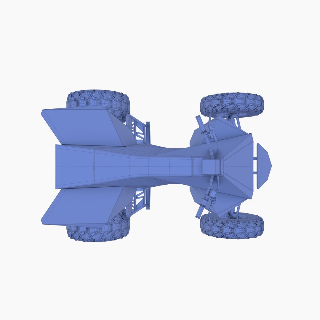 3D Tesla Cyberquad Atv Quads Model - TurboSquid 1592261