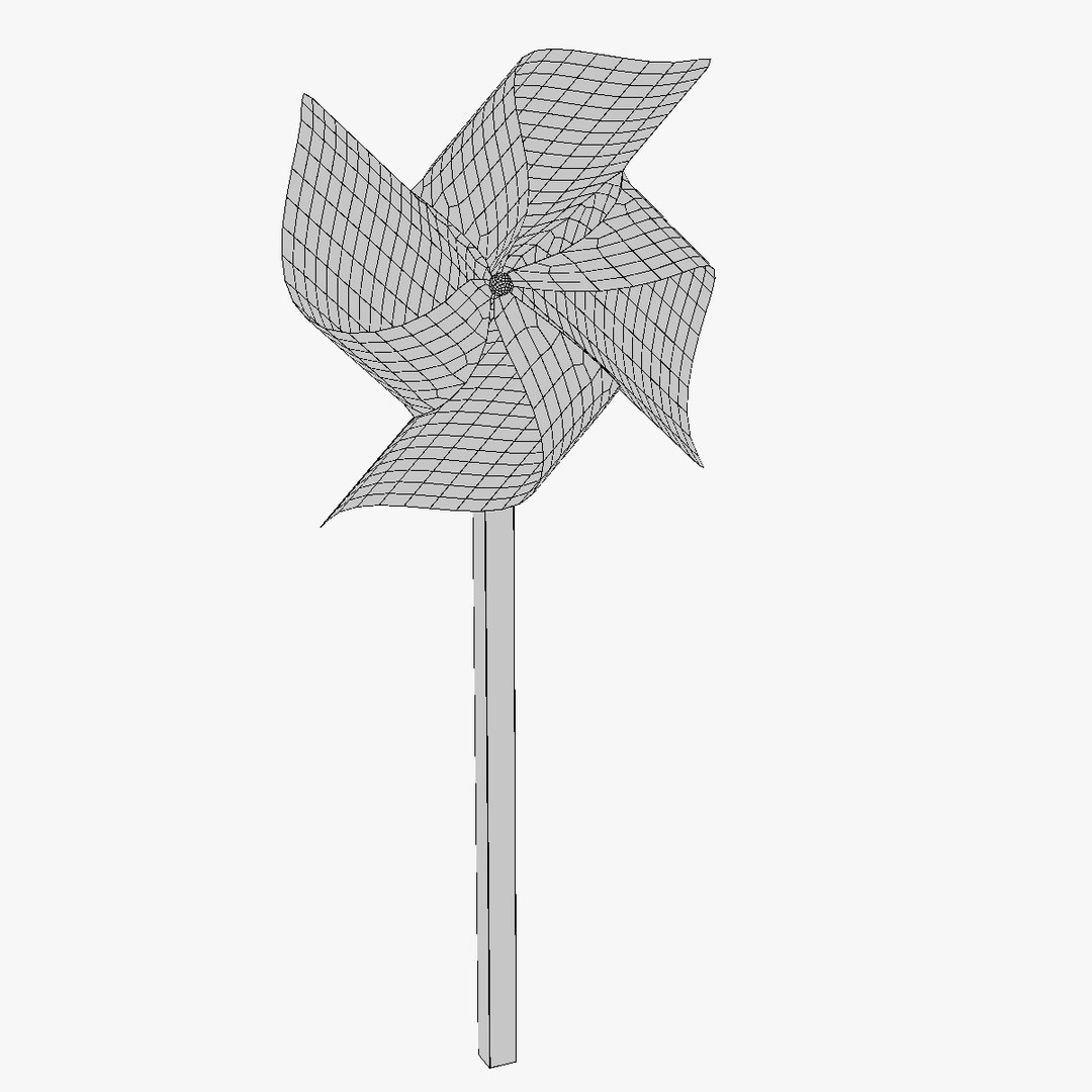 Pinwheel Wheel 3D Model - TurboSquid 1395336