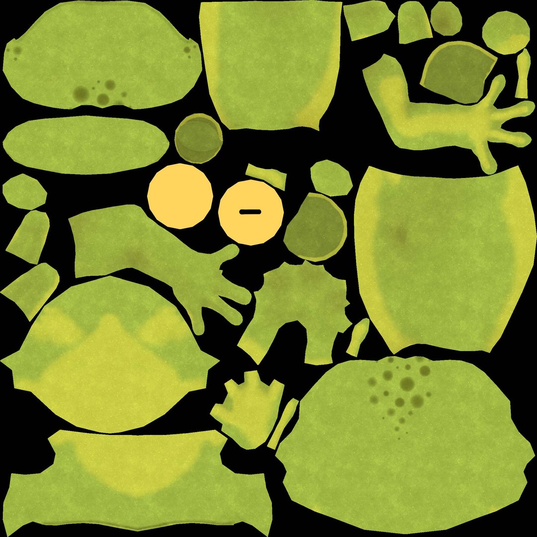 Stylized Cartoon Frog 3D Model - TurboSquid 1432662