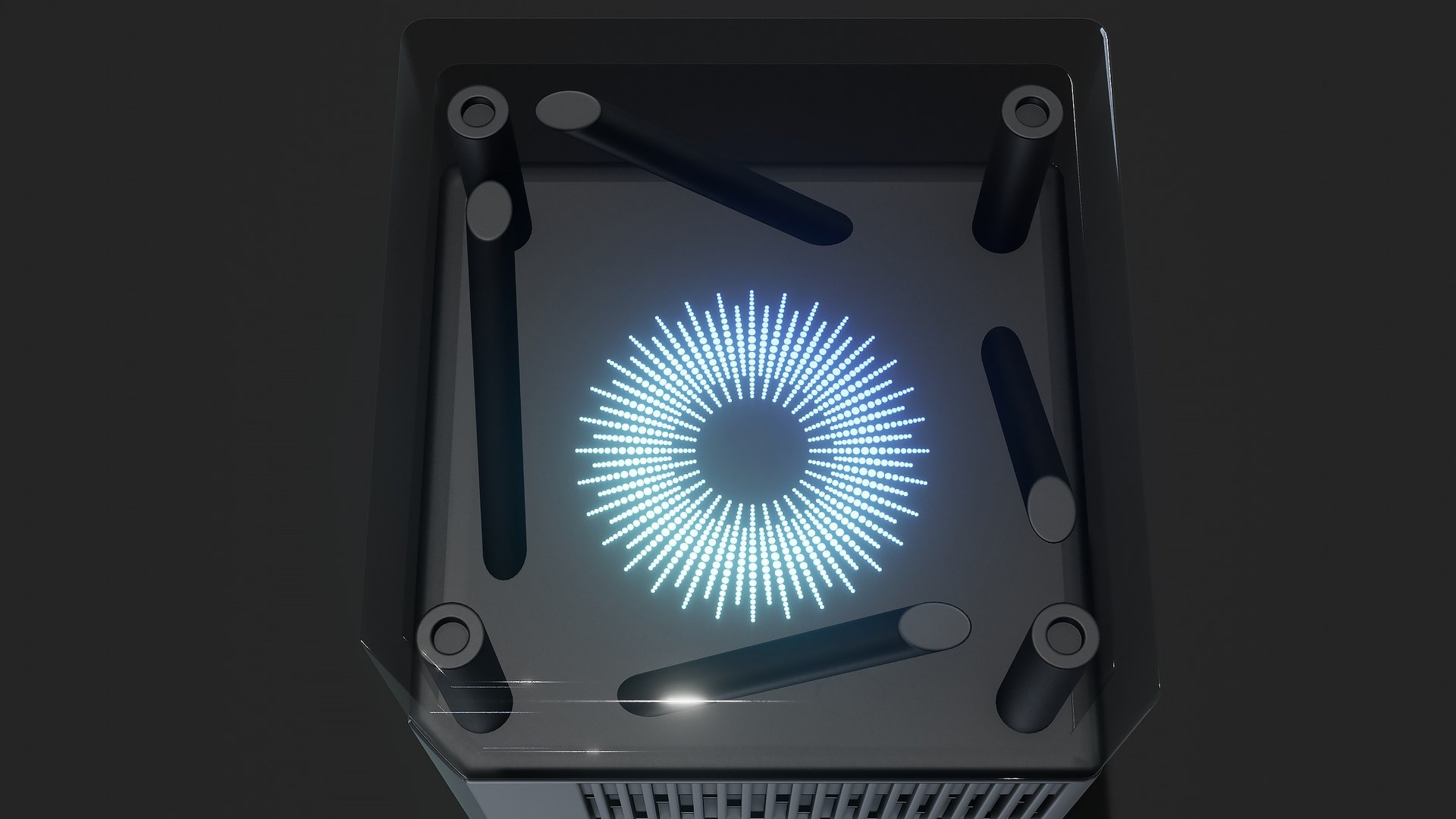 Futuristic Powerful WiFi Router Model - TurboSquid 2029235