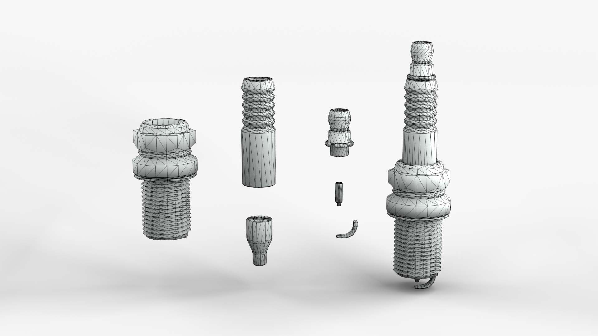 Spark Plug 3D Model - TurboSquid 1816043