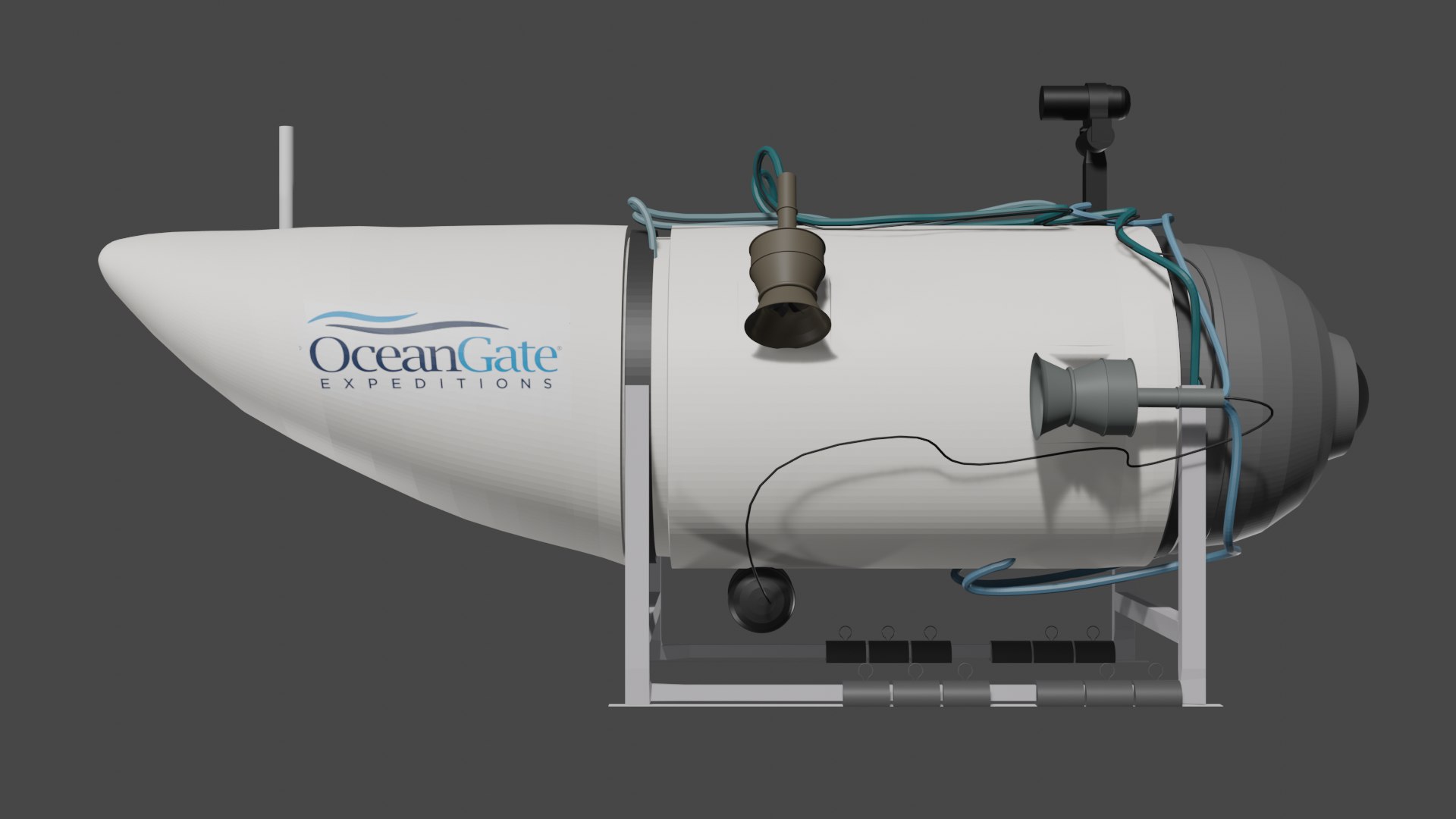 Free 3D Titan Submersible - TurboSquid 2087088