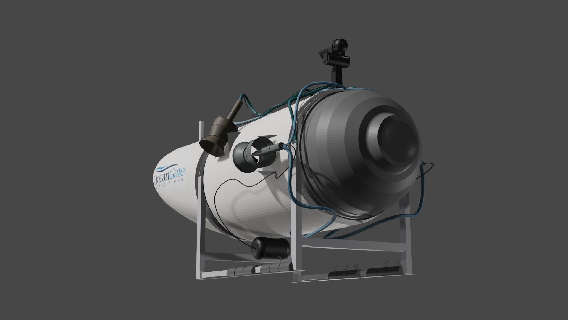 Free 3D Titan Submersible - TurboSquid 2087088