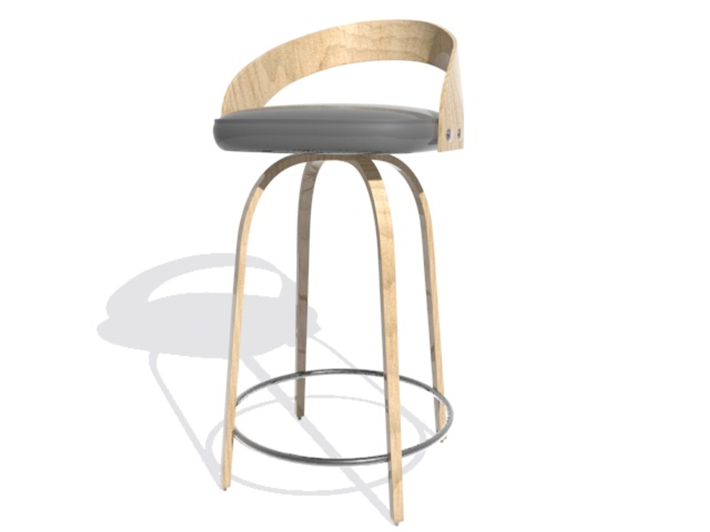 3D bar chair model - TurboSquid 1460442