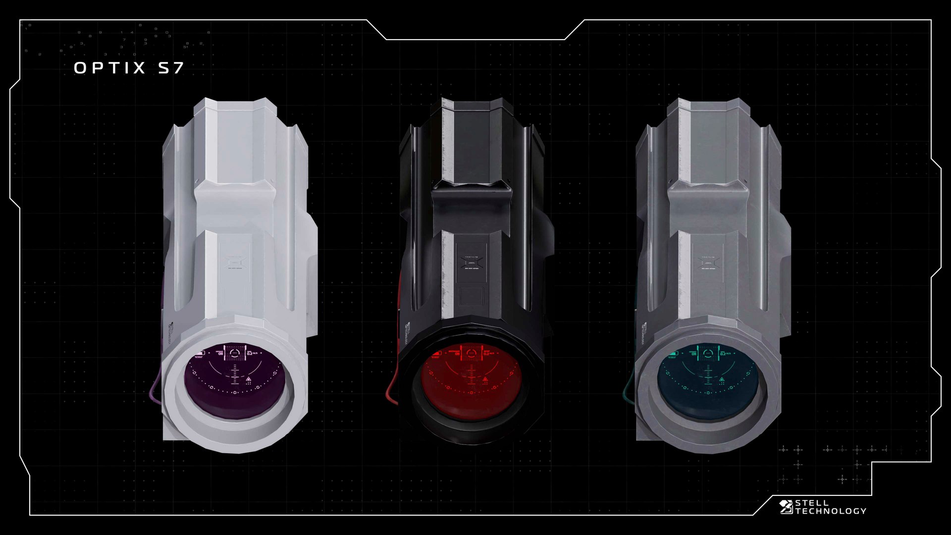 3D OPTIX S7 SCOPE STELL TECH Model - TurboSquid 2035645