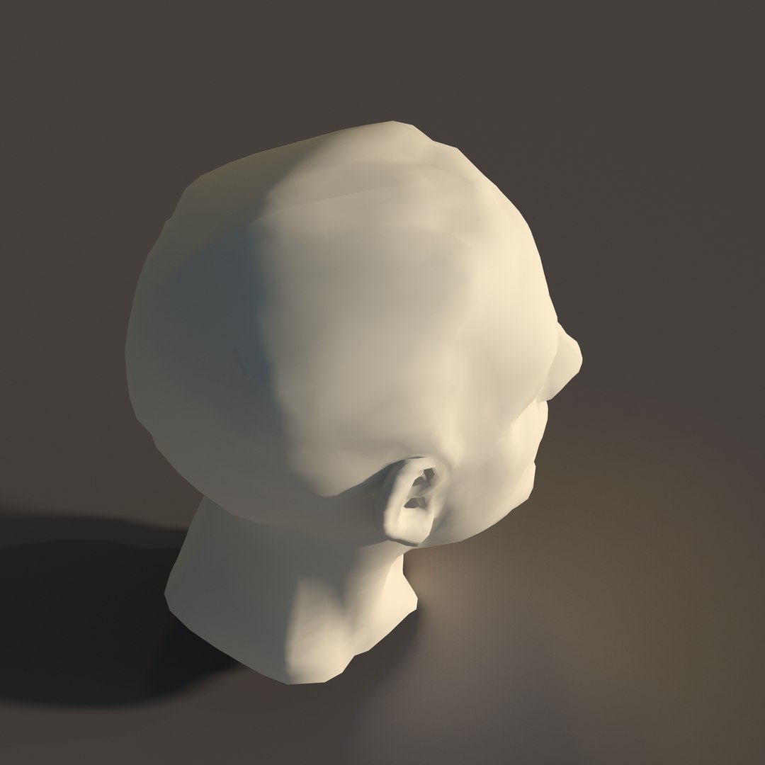 Human Head Model - TurboSquid 1534435