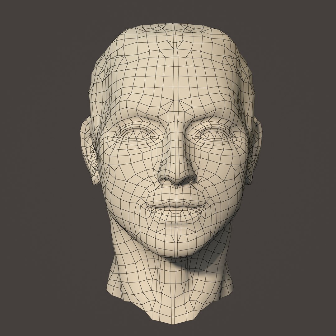 Human Head Model - TurboSquid 1534435