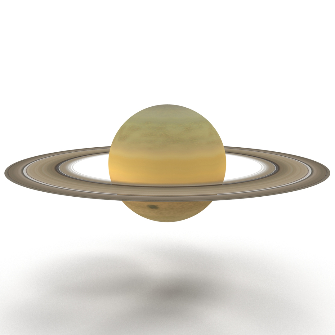 Saturn Planet 3d Model