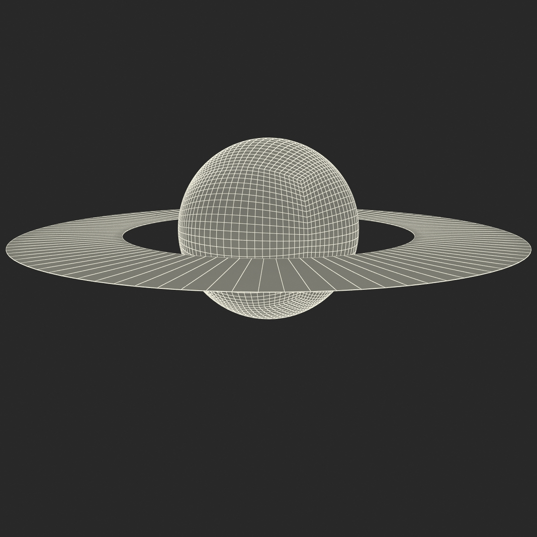 Saturn Planet 3d Model