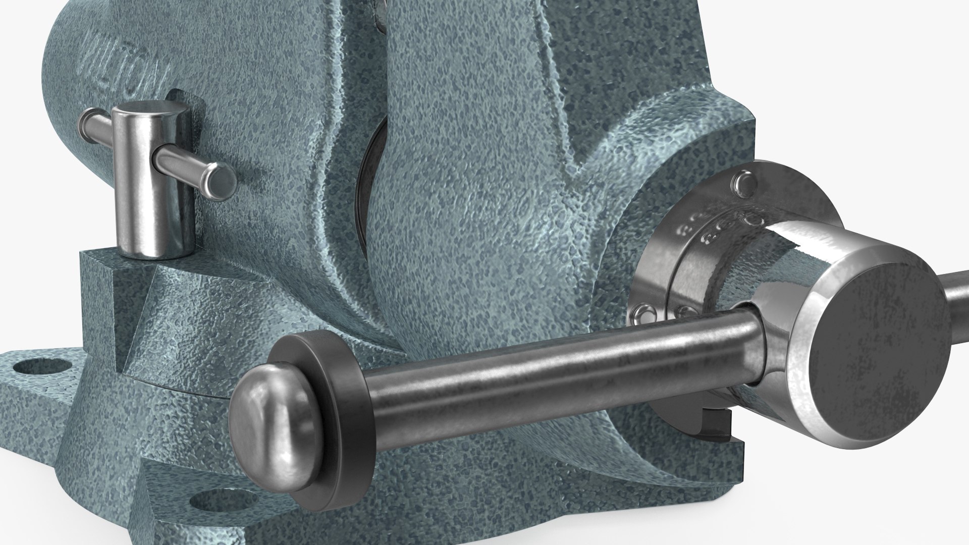 Wilton bench vise cross section 3D model - TurboSquid 1674018