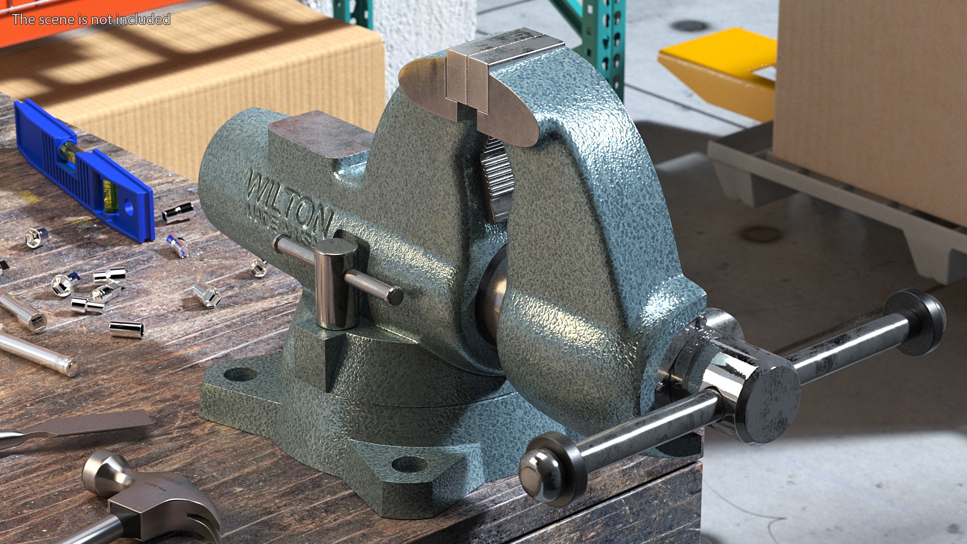 Wilton Bench Vise Cross Section 3D Model - TurboSquid 1674018
