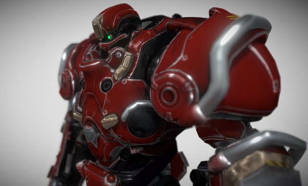 Sci fi power suit 3D model - TurboSquid 1469300