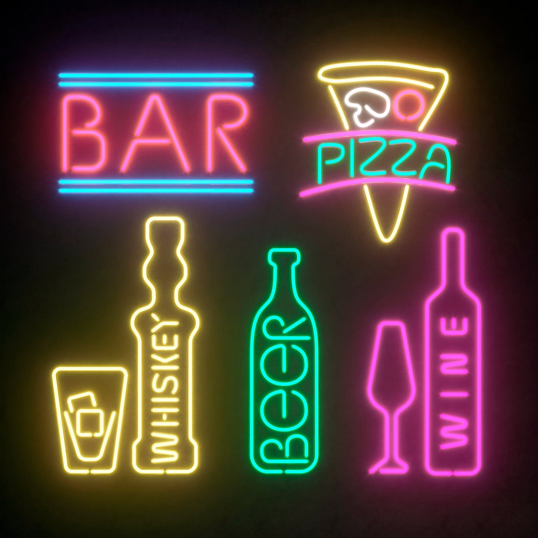 3D Model Light Modules Set 131 Neon - TurboSquid 1978952