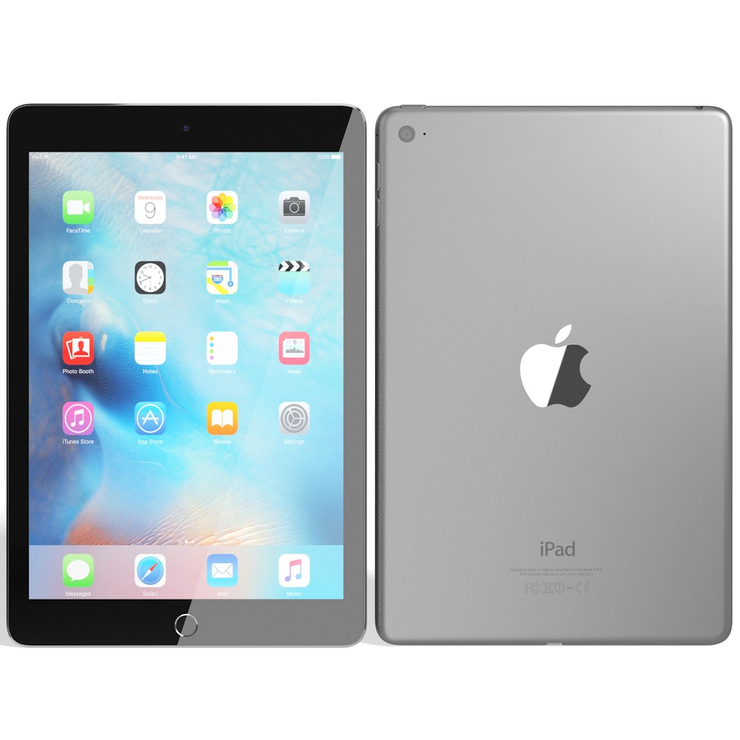 3d realistic apple ipad mini