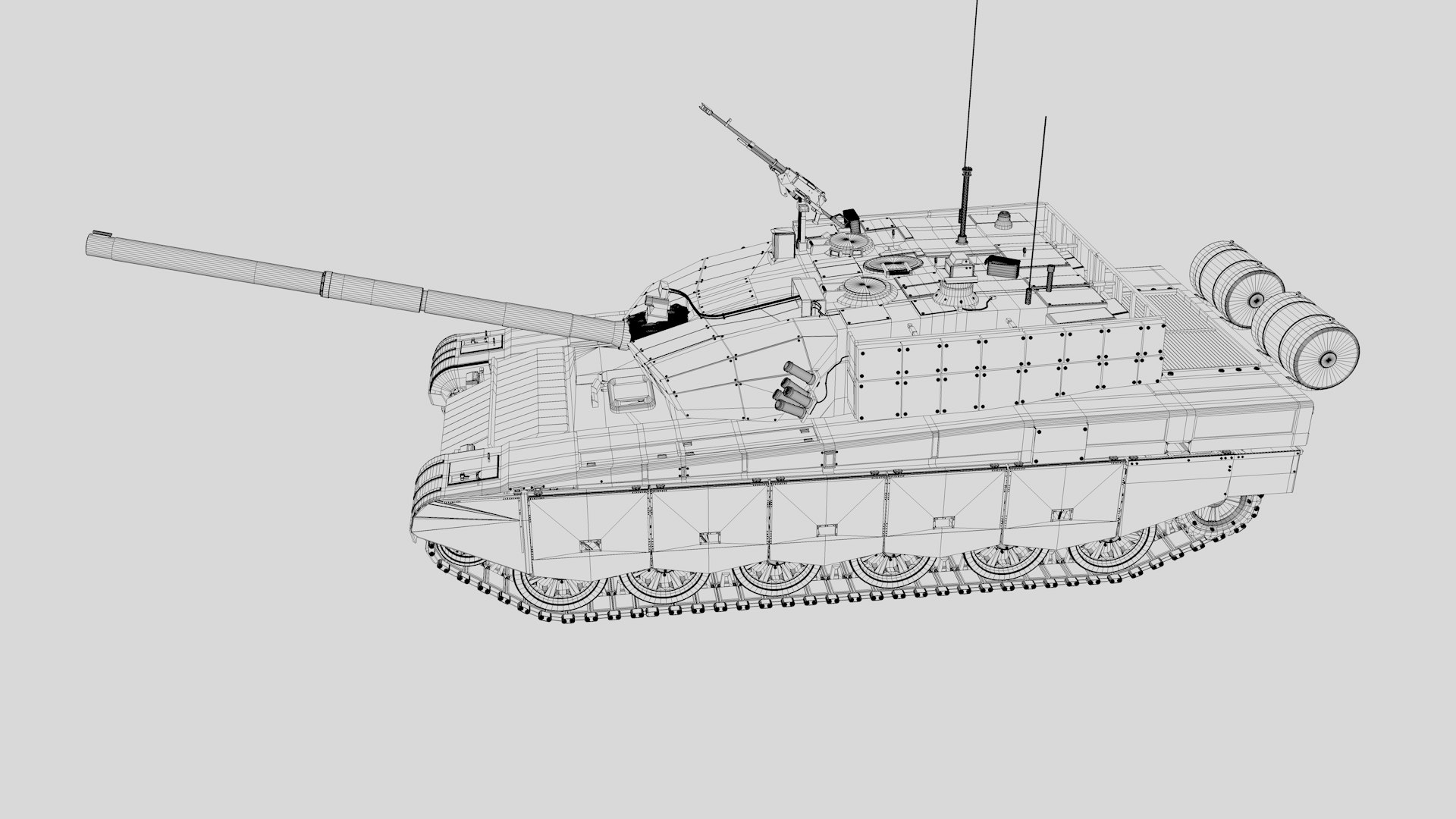 3D Chinese Type 99 Tank - TurboSquid 1582122
