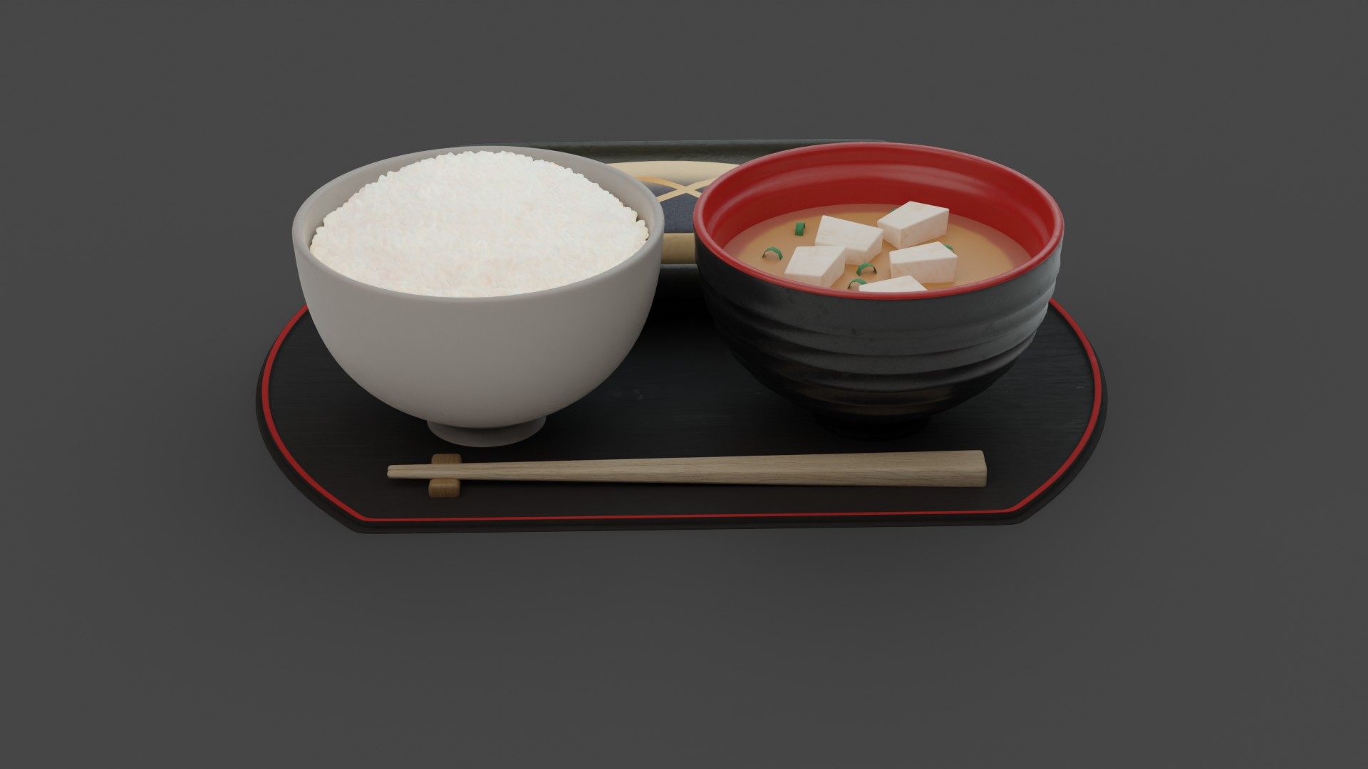 Grilled Fish Set Meal 3D Model - TurboSquid 1881206