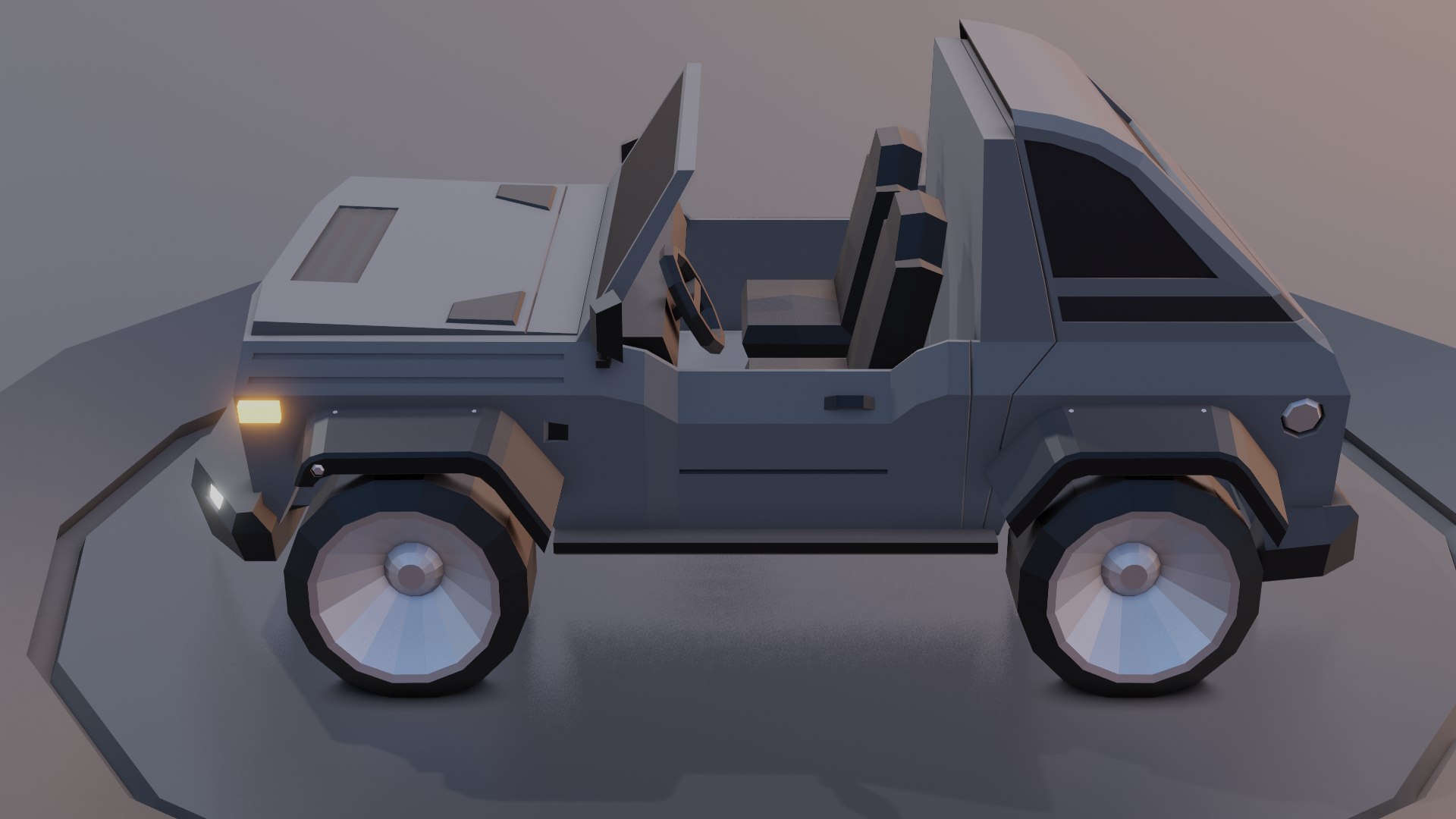 Blender car 3D model - TurboSquid 1694066