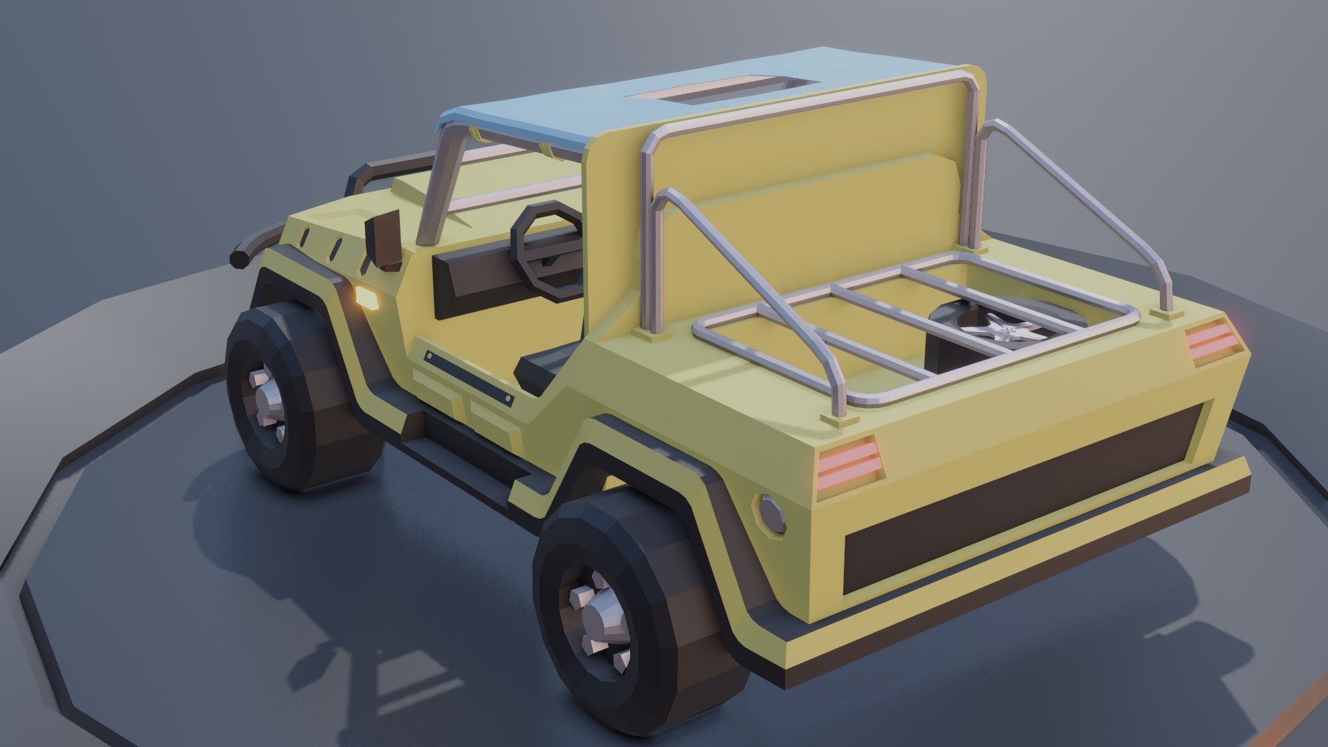 Blender car 3D model - TurboSquid 1694066