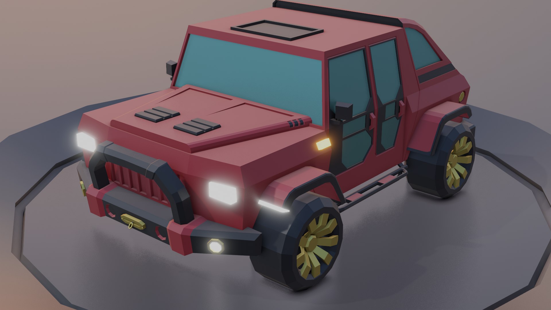 Blender car 3D model - TurboSquid 1694066