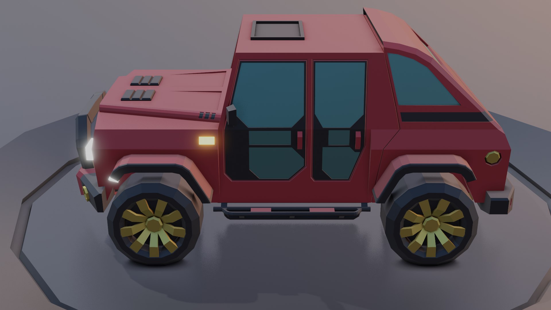 Blender car 3D model - TurboSquid 1694066