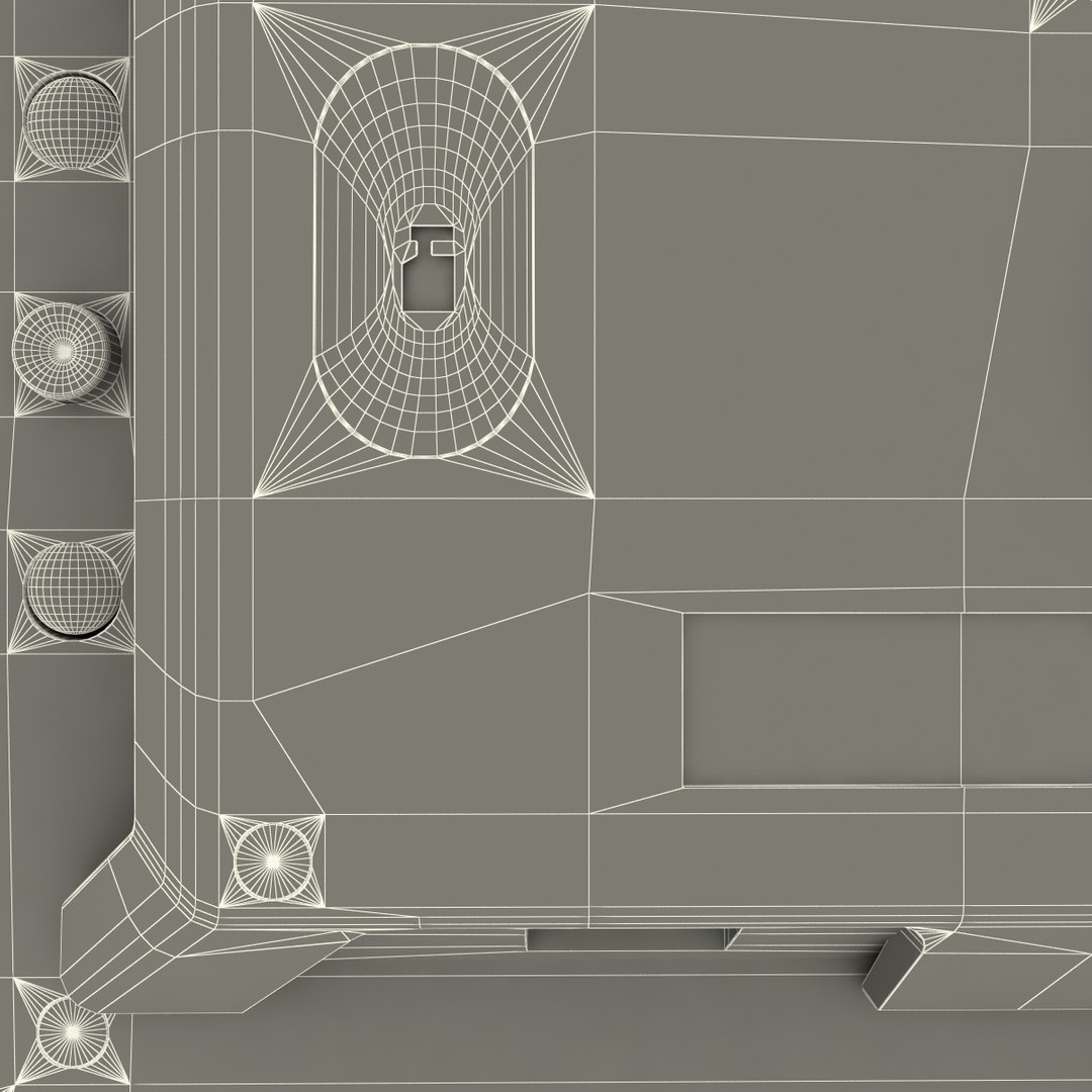 3d Model Wireless Security Lcd Monitor