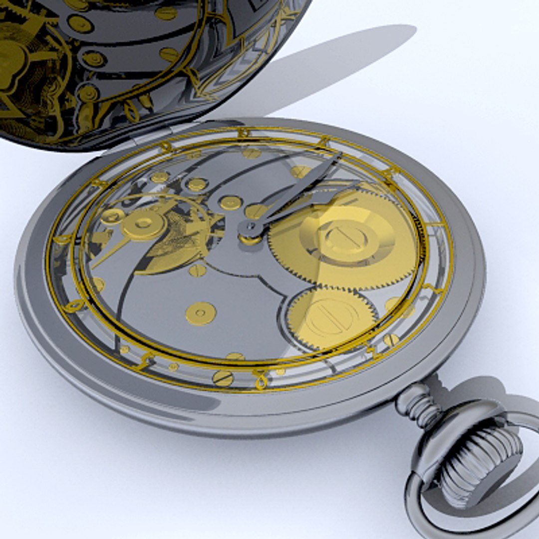 3d Pocket Watch Model