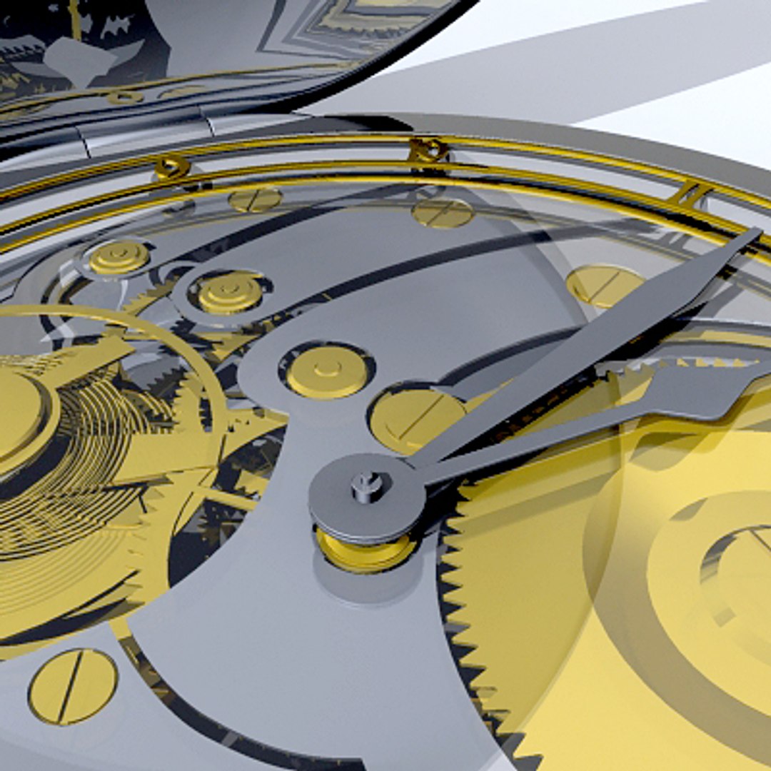 3d Pocket Watch Model