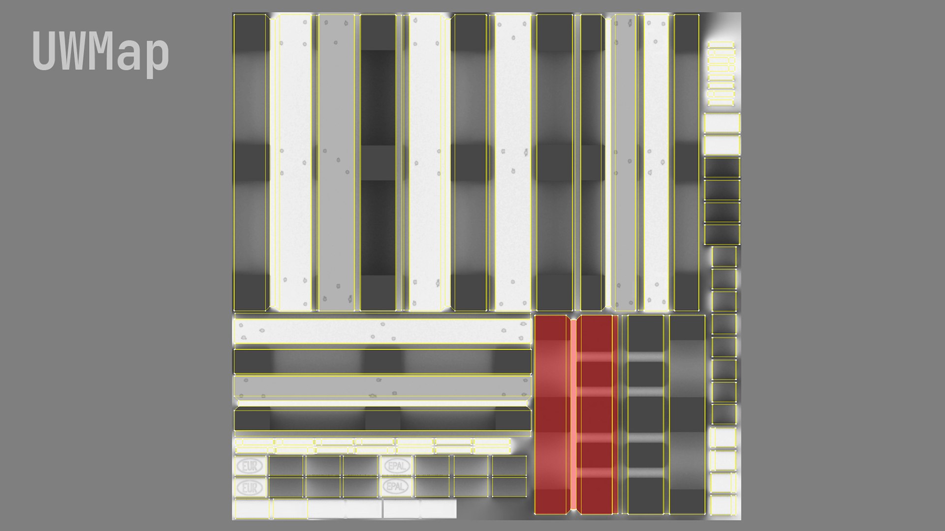 3D Collection Cargo Wood Pallets EUR EPAL model - TurboSquid 1755507