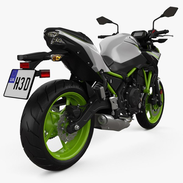 modelo 3d Kawasaki Z650 2021 - TurboSquid 1964835