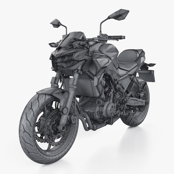 3D модель Kawasaki Z650 2021 - TurboSquid 1964835