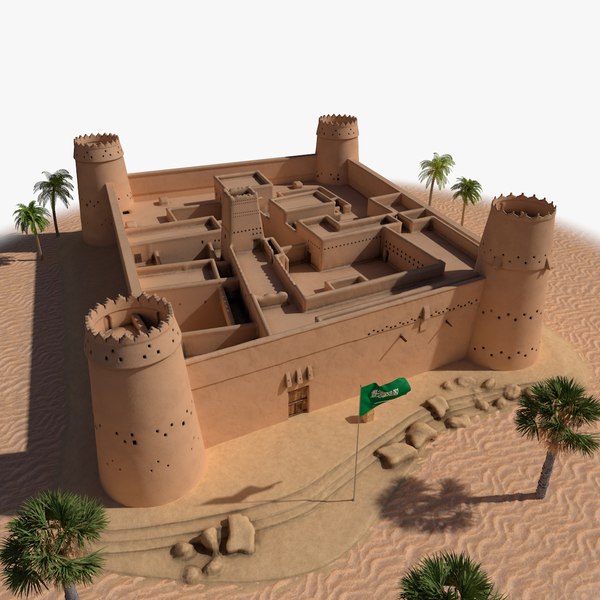 Masmak Fortress model - TurboSquid 1736172