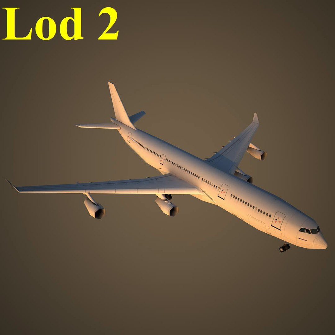 Airbus Basic 3d Model
