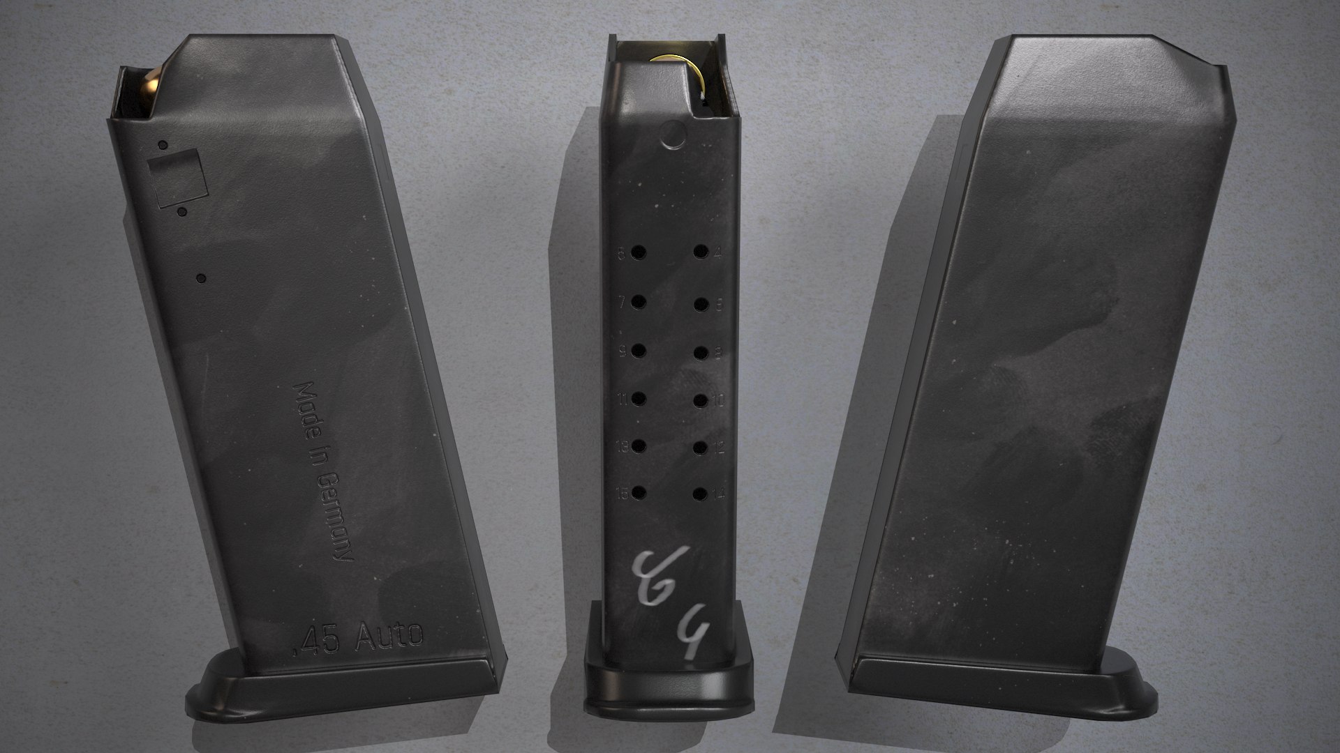 HK USP 9MM Pistol 3D Model - TurboSquid 2219001