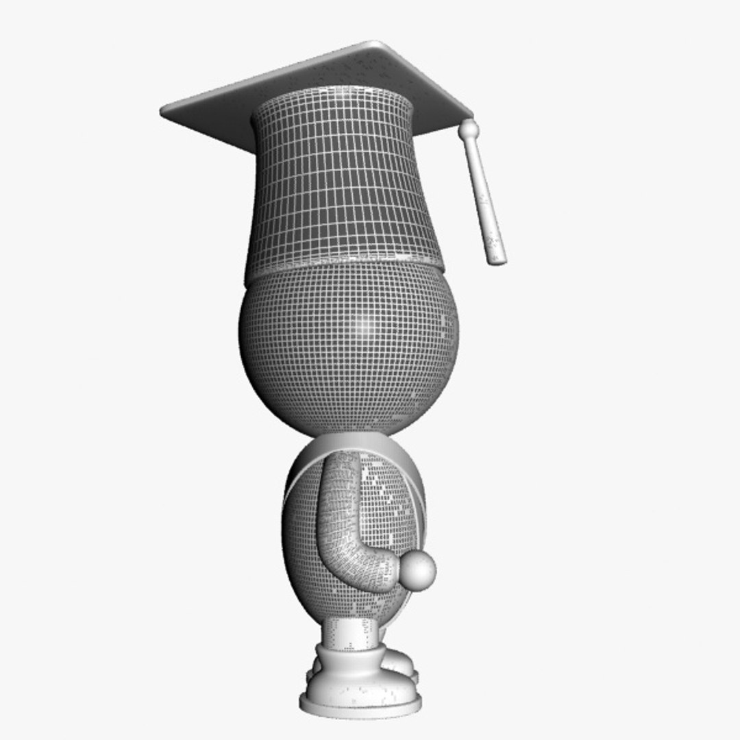 3ds max student character cartoon