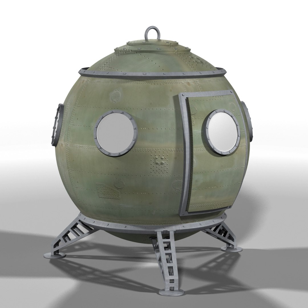 Escape Capsule 3d Model
