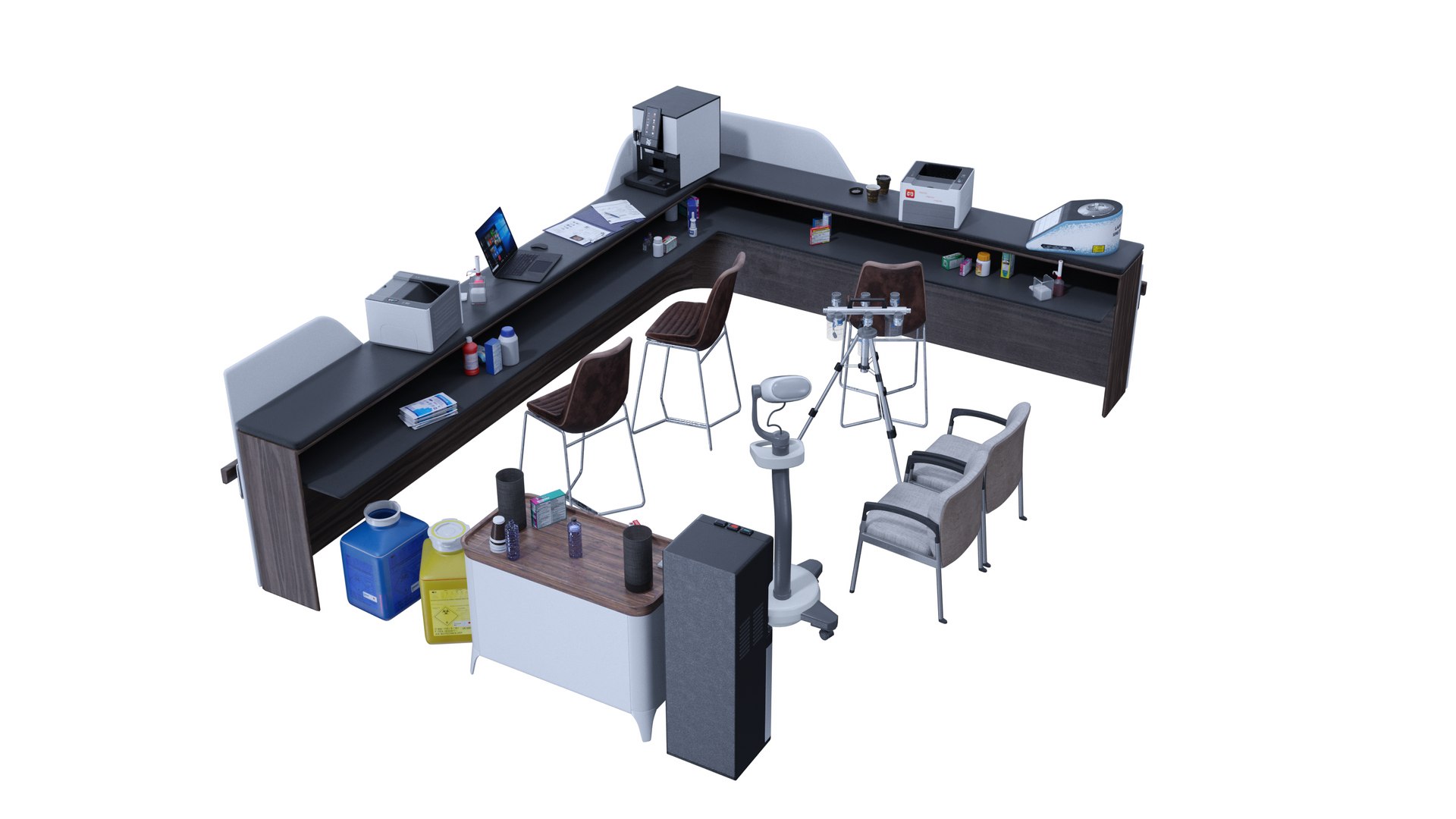 Reception 3D Model - TurboSquid 1789935