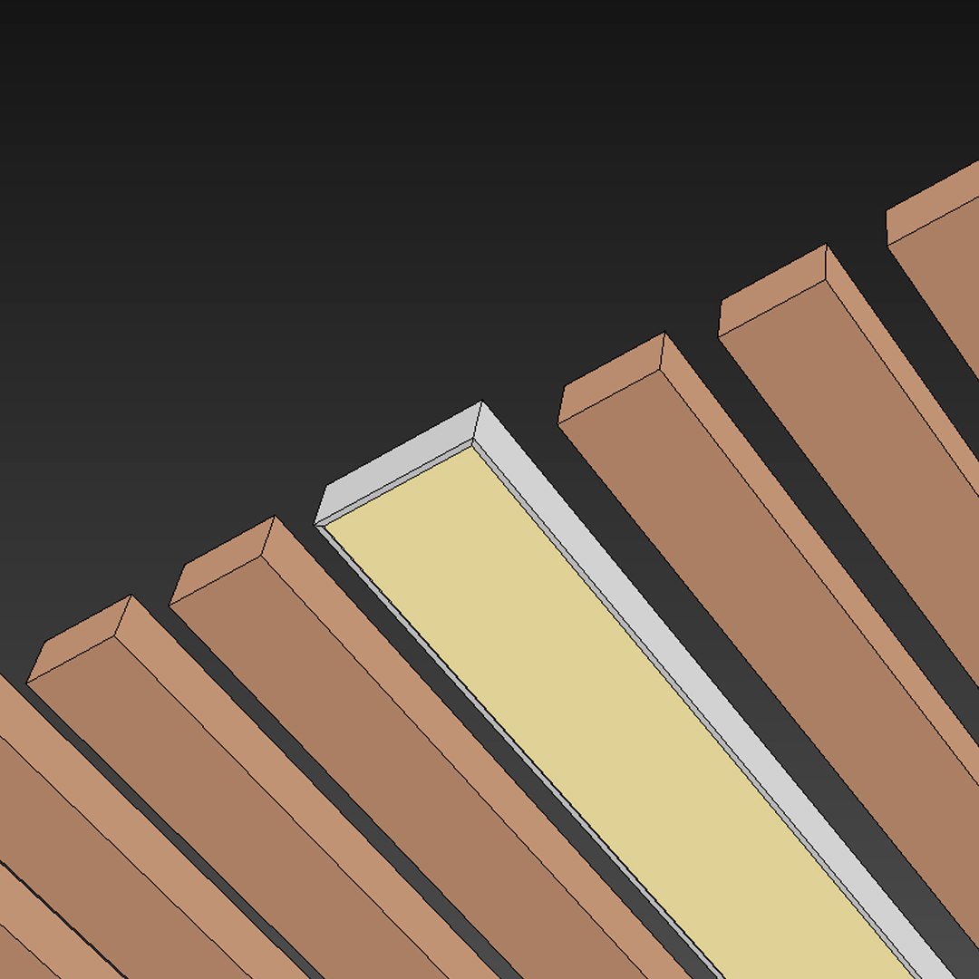 3D Wooden Wood Ceiling Model - TurboSquid 1371426