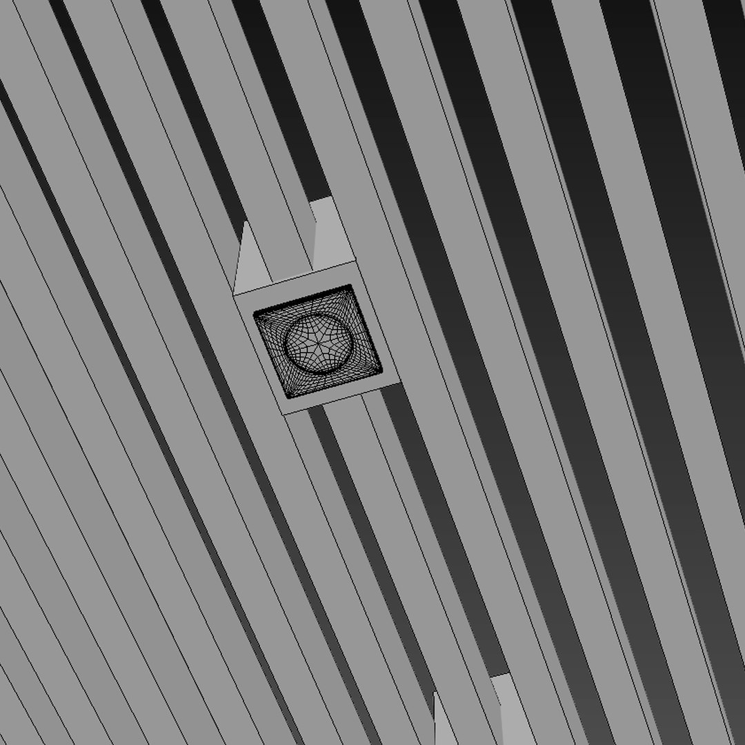 3D Wooden Wood Ceiling Model - TurboSquid 1371426